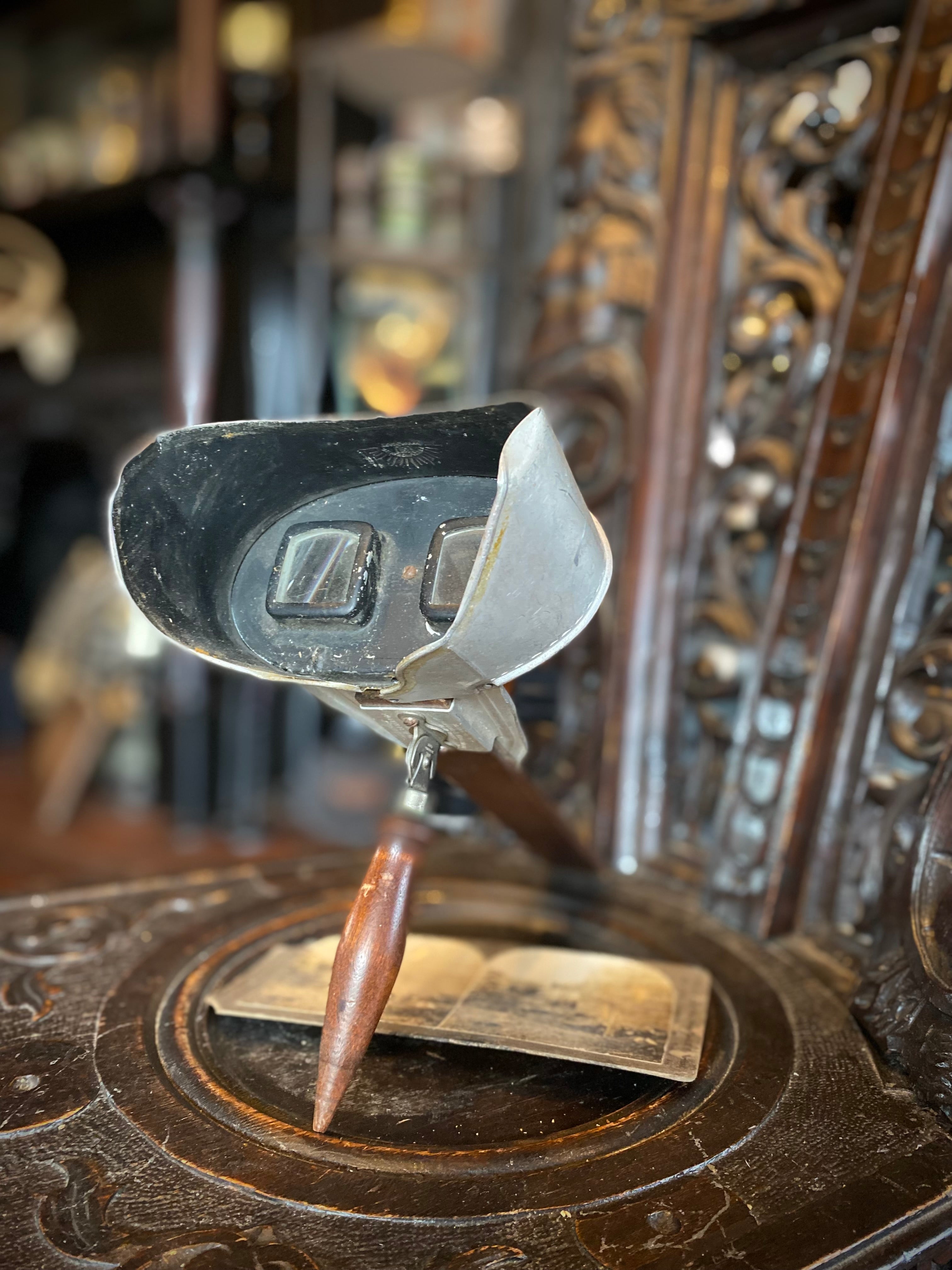 Vintage Stereoscope With German War Photo 3D Viewing Card – Shop Saturn ...